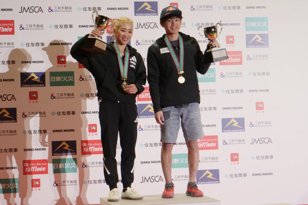 【ボルダージャパンカップ2025】女子は野中生萌、男子は安楽宙斗が優勝！ | FINEPLAY