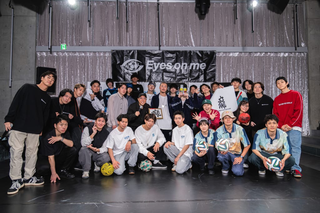 新たな熱狂を巻き起こす！フリースタイルフットボールの祭典「Eyes on me 2025」 | FINEPLAY